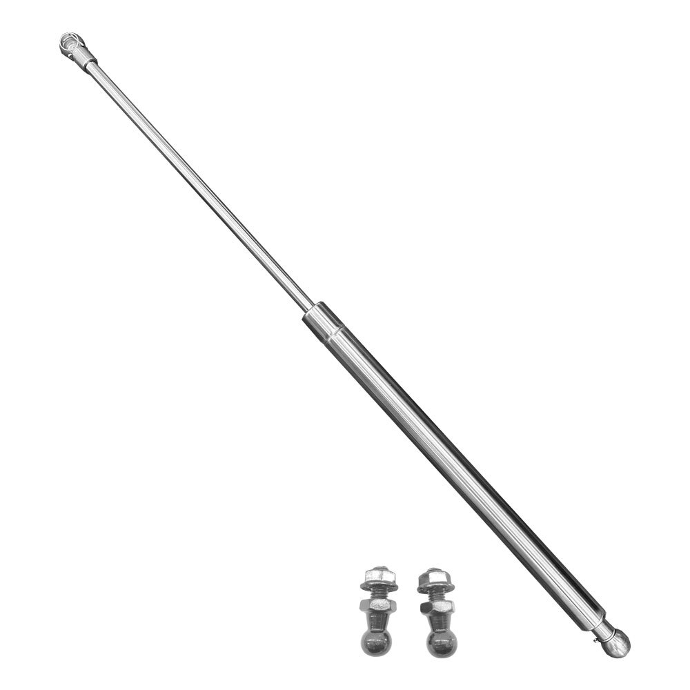 Gas Strut 10mm X 22mm Max Length 710mm Force 50 1200N Stainless Gas Strut 10mm X 22mm Max Length 710mm Force 50 1200N Stainless